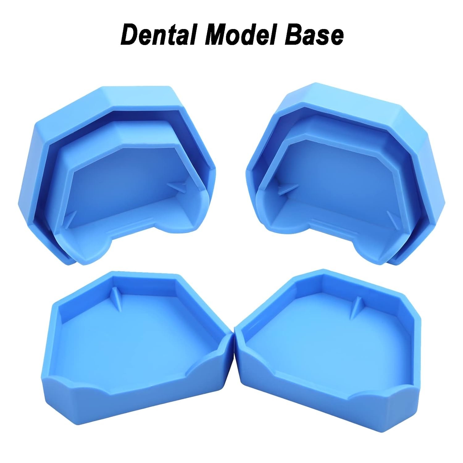 Laboratoire dentaire en silicone utilisant une base de modèle, des ...